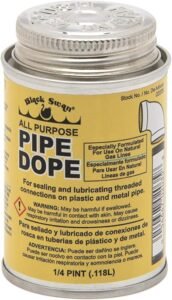 Pipe Dope, Plumber’s Putty, or Teflon Tape: Choosing the Right Sealant